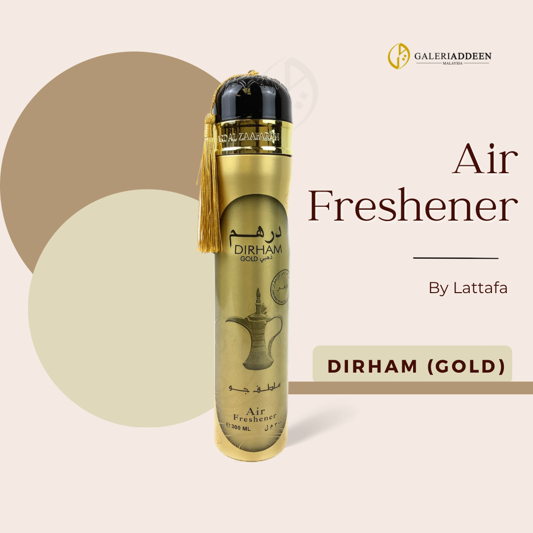 Dirham (Gold) Air Freshener by Ard Al Zaafaran
