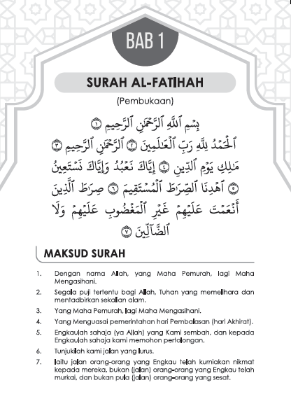 Mudahnya Fahami Bacaan Surah-Surah dalam Solatmu